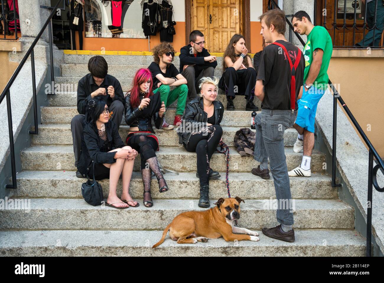 Castle Party participants, Gothic Festival dedicated to the goth ...