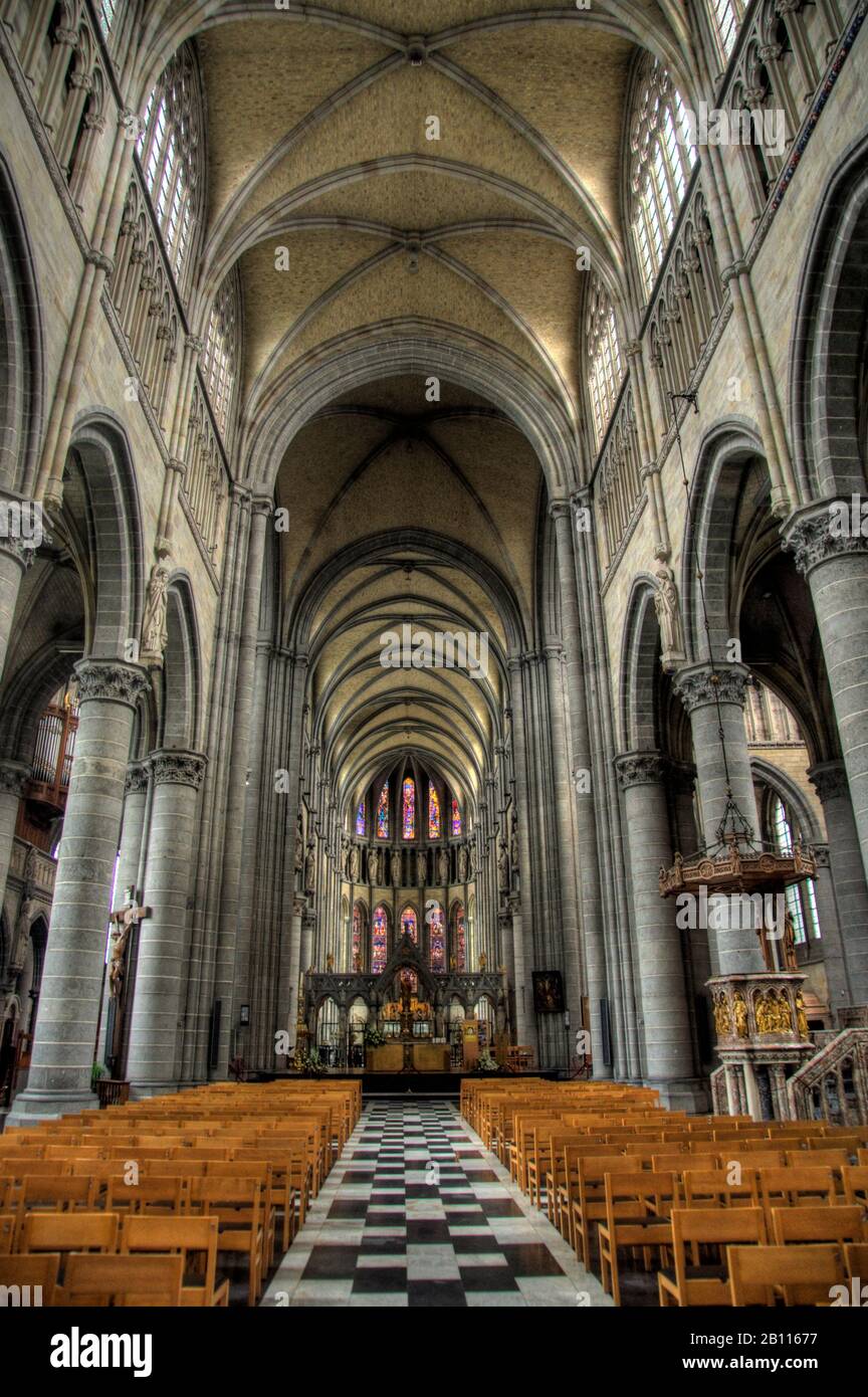 Ypres cathedral hi-res stock photography and images - Alamy