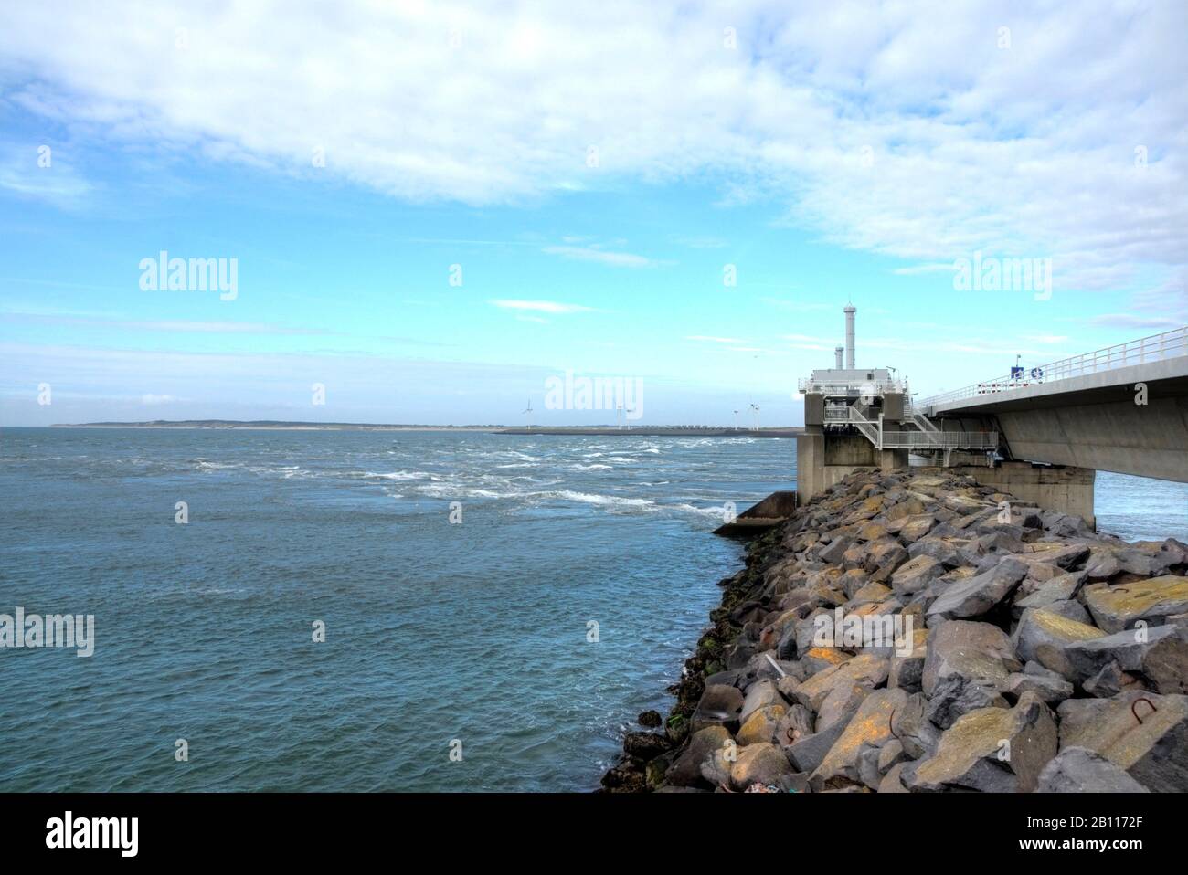 Delta park in Holland Zeeland with dam museum Stock Photo - Alamy