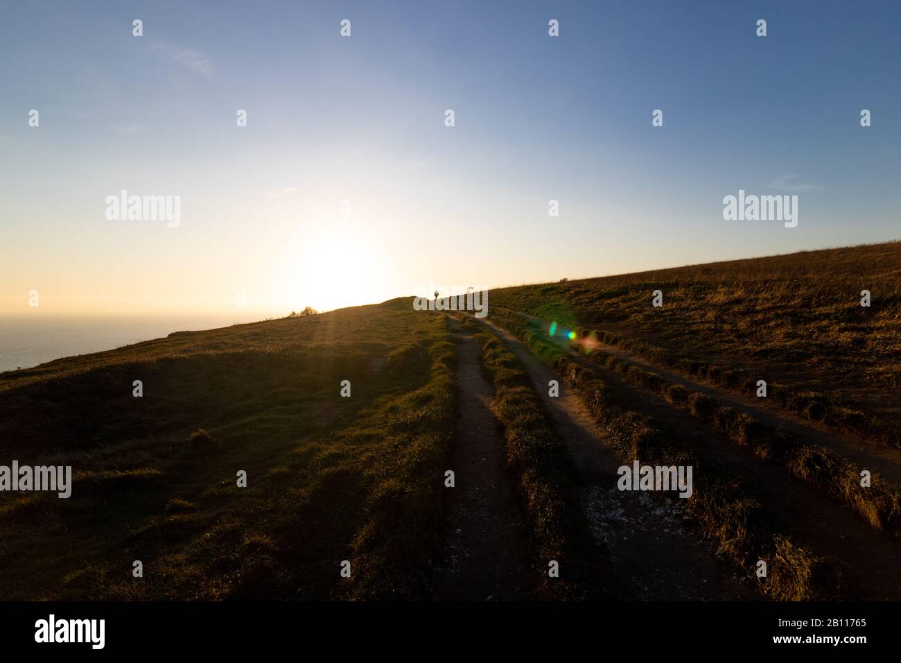 English Coastal Trail Dover Stock Photo - Alamy