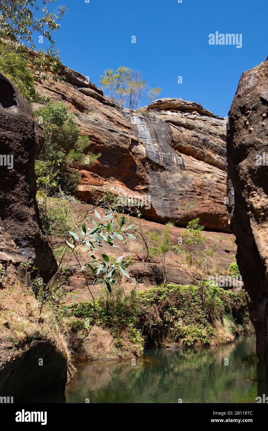 Cobbold gorge Outback Queensland tourism attraction Stock Photo - Alamy