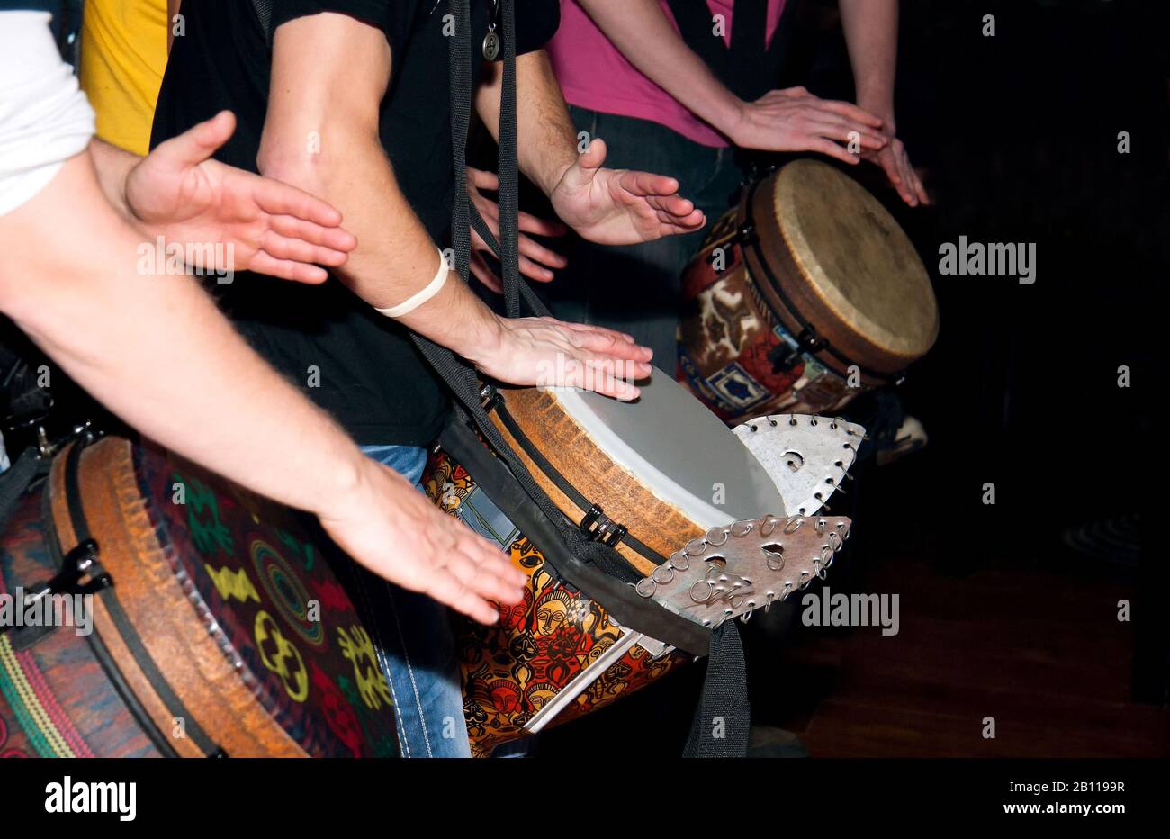 Indigenous people playing music hi-res stock photography and images - Alamy