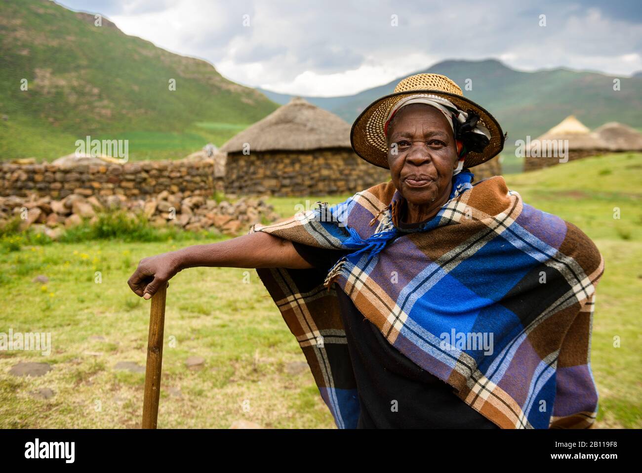 Lesotho woman hi-res stock photography and images - Alamy