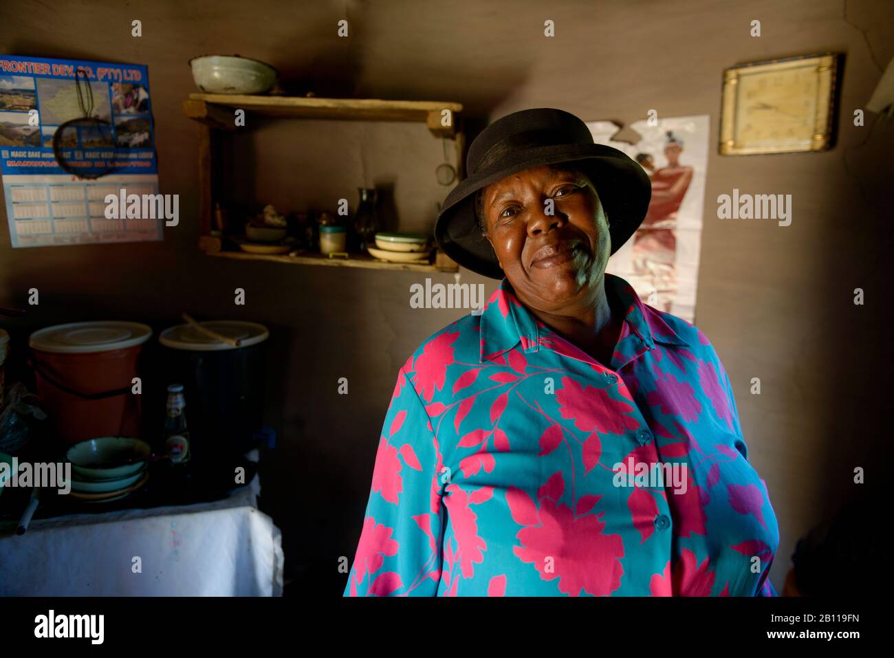 Basotho woman lesotho africa hi-res stock photography and images - Alamy