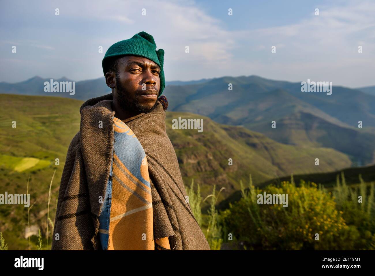 Basotho shepherd lesotho africa hi-res stock photography and images - Alamy