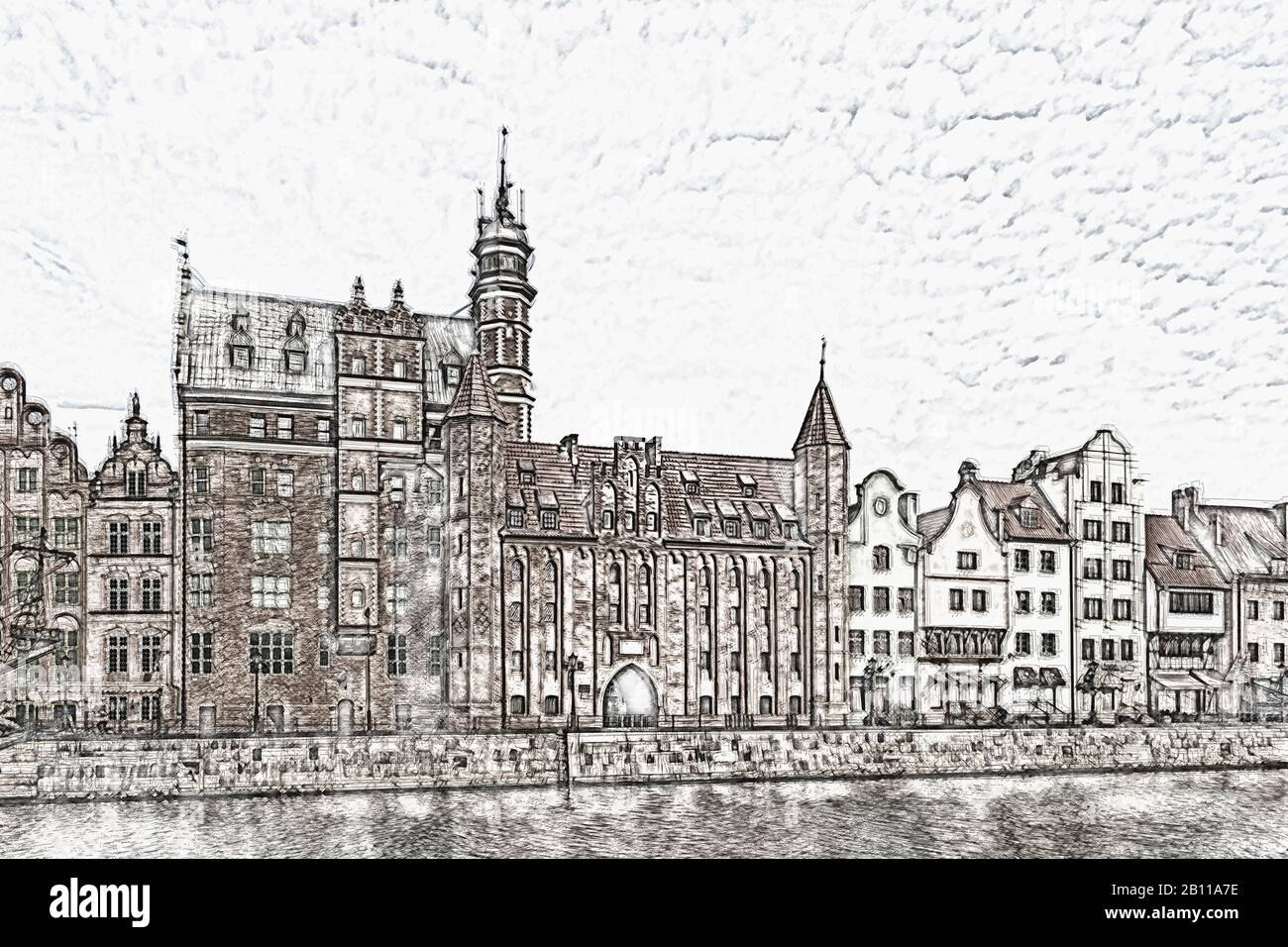 Hanseatic league drawing hi-res stock photography and images - Alamy