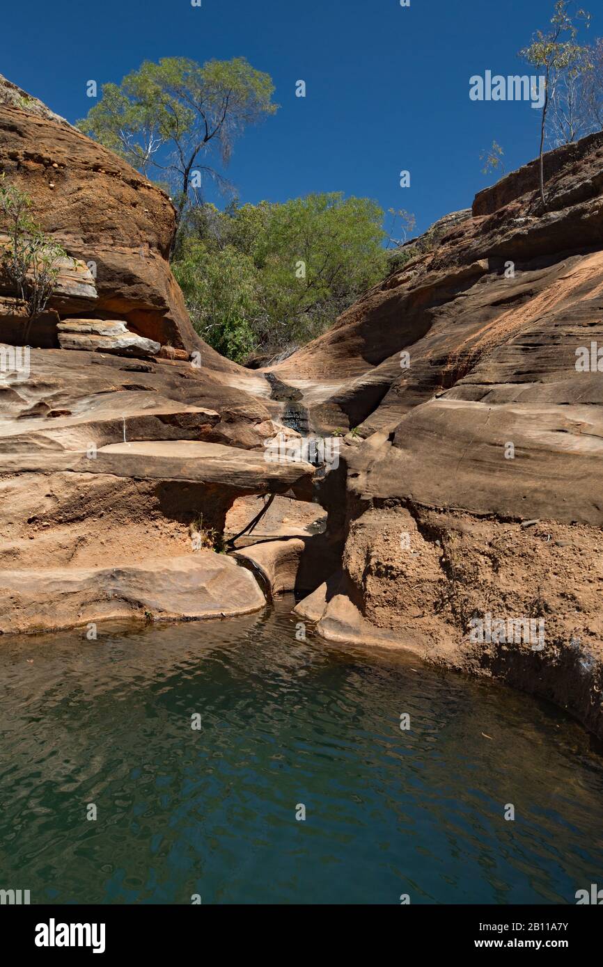 Cobbold gorge Outback Queensland tourism attraction Stock Photo - Alamy