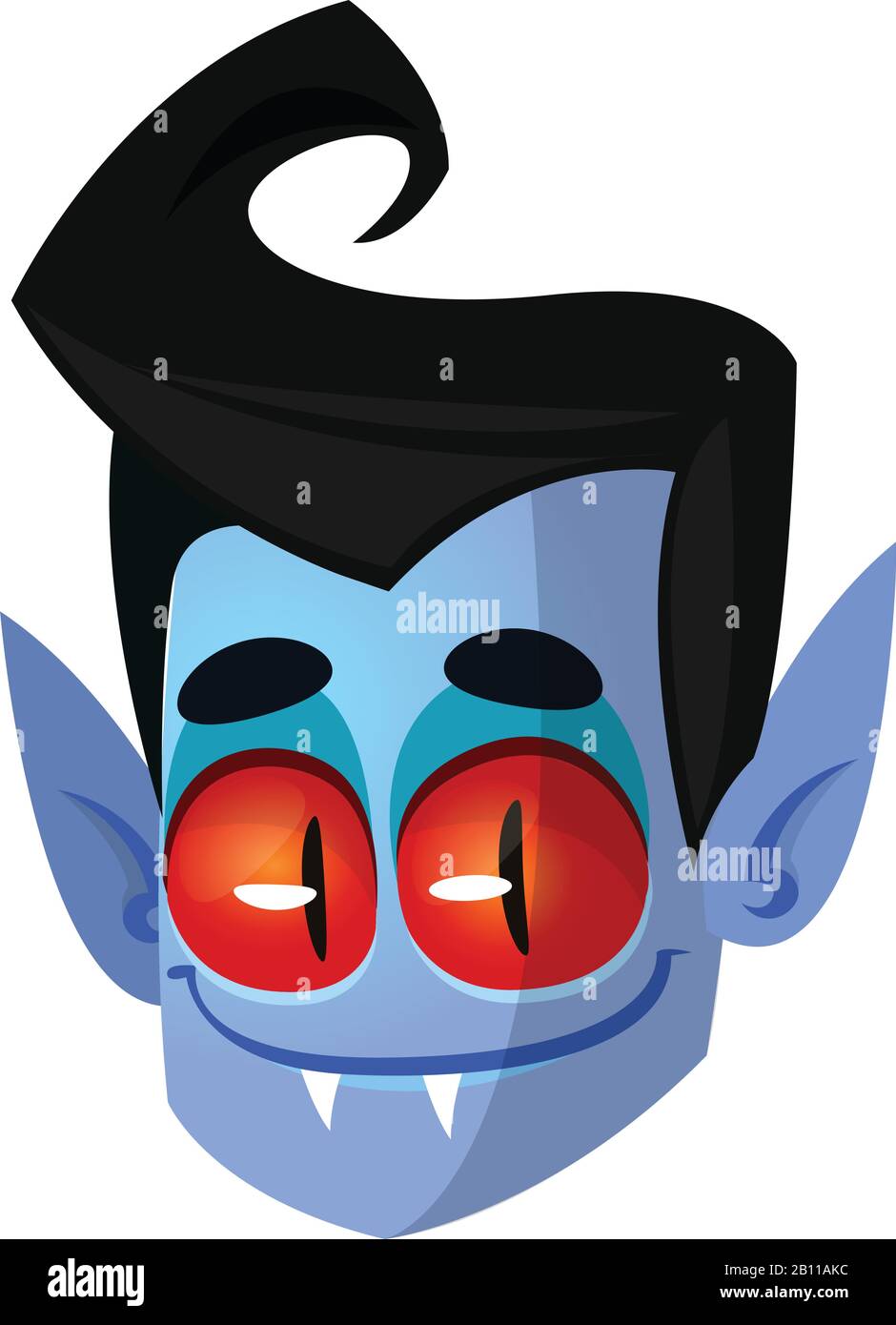 Vampire Cartoon Face