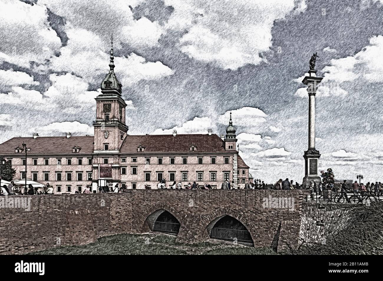 The Royal Castle was the seat of Polish kings until the 18th century ...