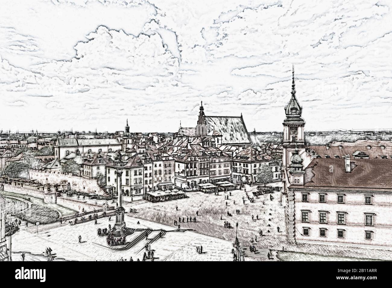 Polish kings palace hi-res stock photography and images - Alamy