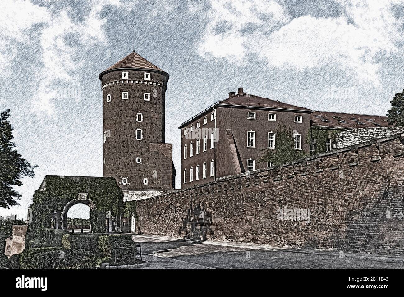 Festung wawel hi-res stock photography and images - Alamy