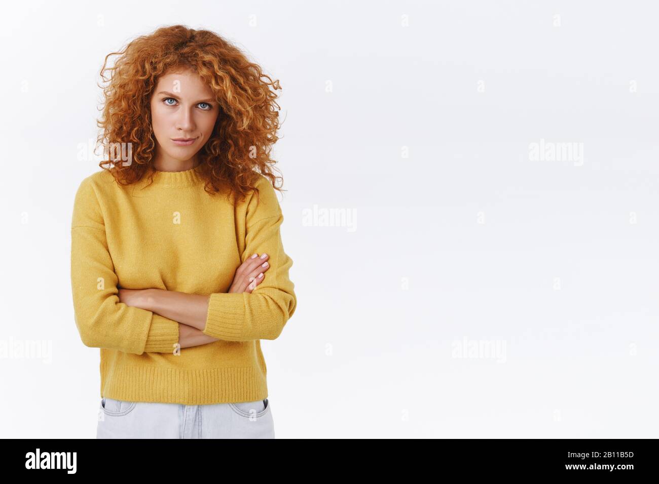 Smirk woman hi-res stock photography and images - Alamy