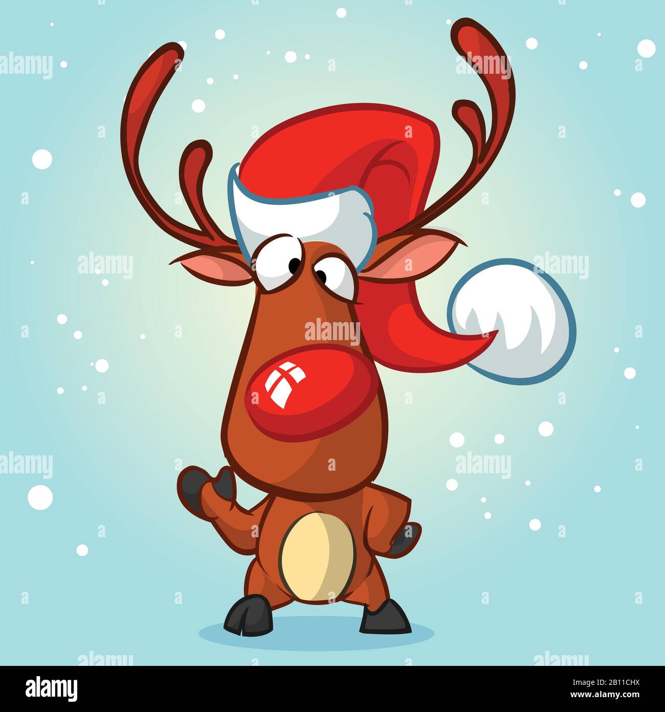 Rudolph the red nosed reindeer hat hi-res stock photography and images ...