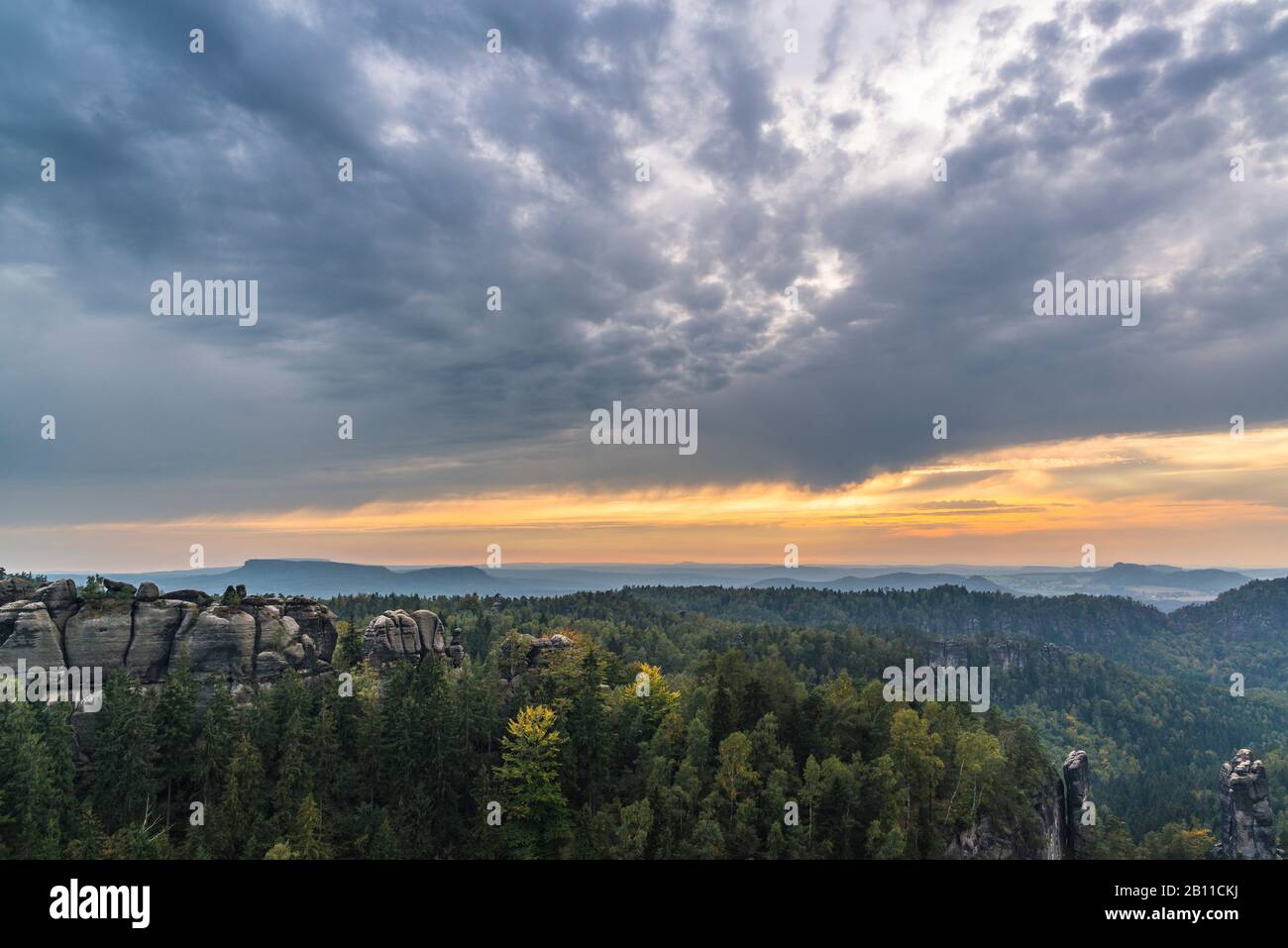 Elbe sandstone massif rocks hi-res stock photography and images - Alamy