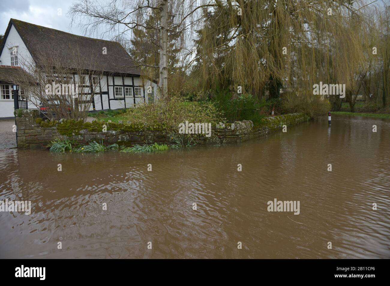 Flooded roads in hampton bishop hi-res stock photography and images - Alamy