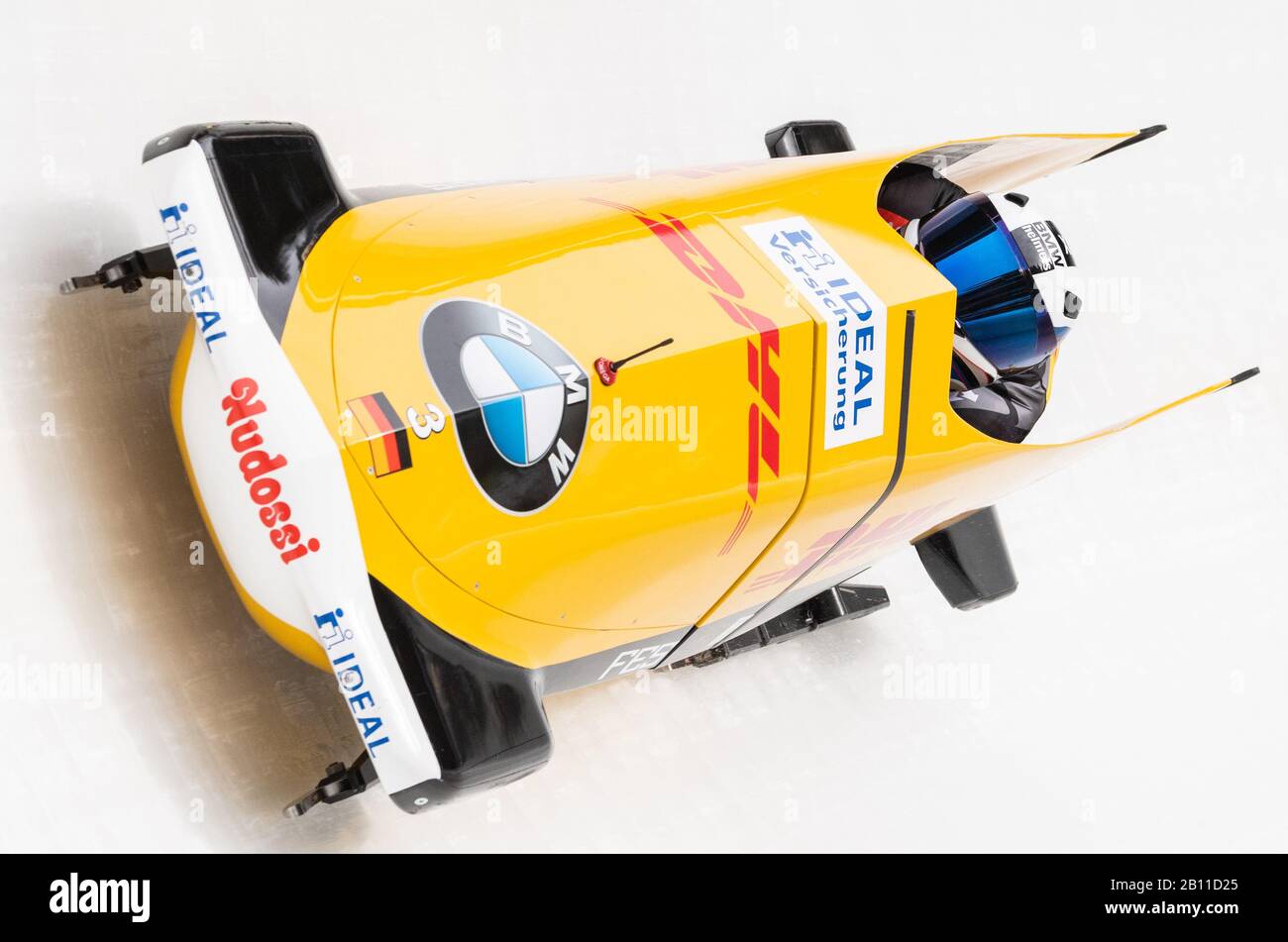 Altenberg, Germany. 22nd Feb, 2020. Bob: World Championship, two-man ...