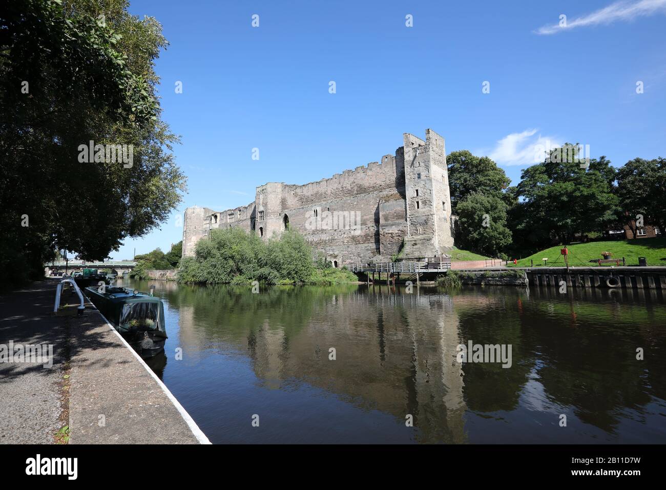 Newark castle, Nottinghamshire, England Stock Photo - Alamy