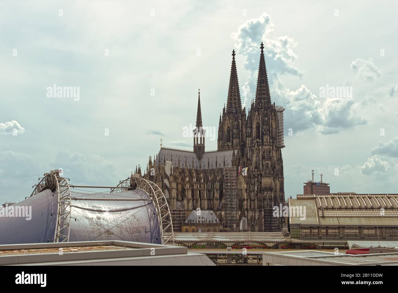 Cologne Cathedral, Kölner Dom, in Cologne, North Rhine-Westphalia ...