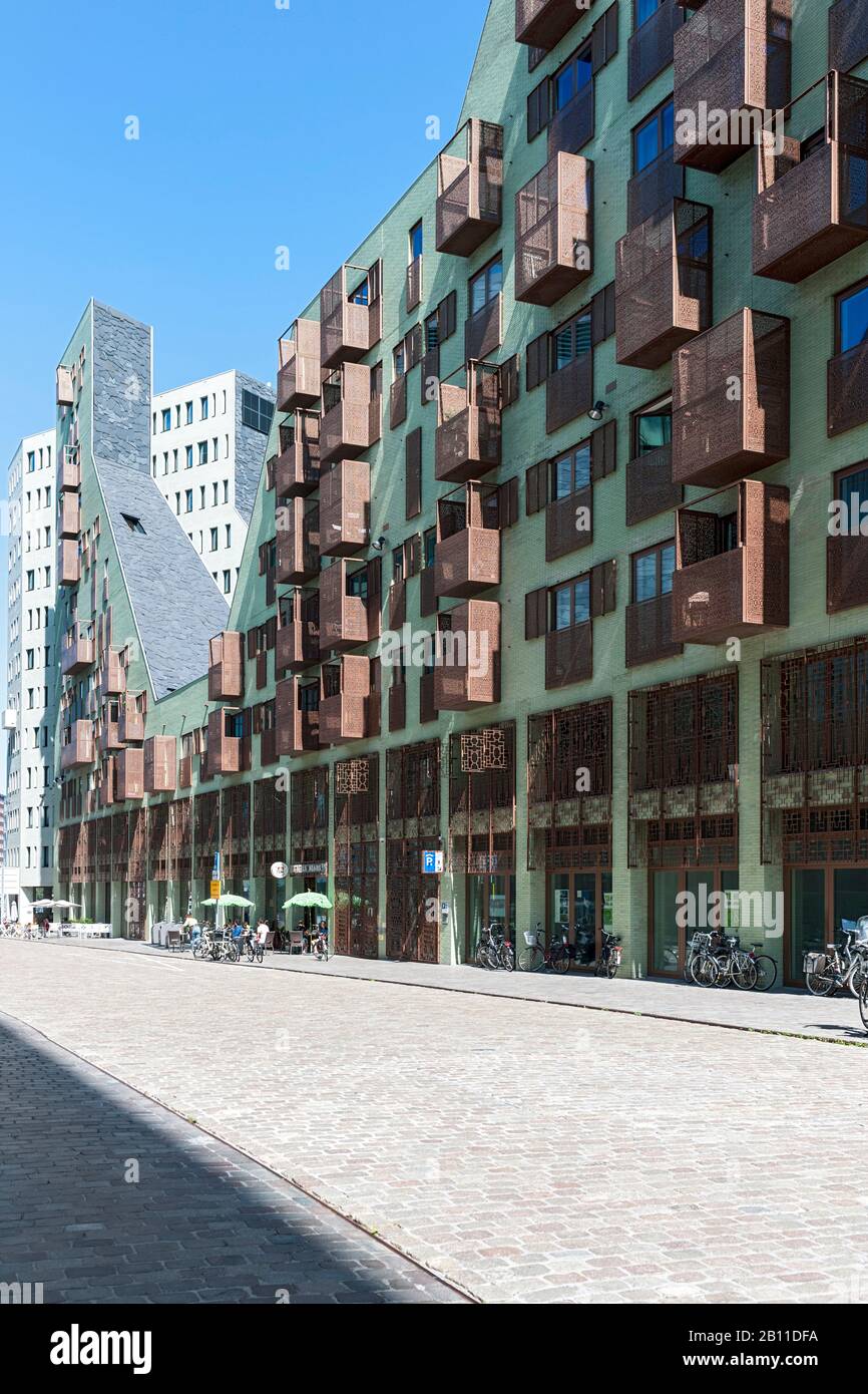 Modern architecture, Westerdok, Amsterdam, Netherlands Stock Photo - Alamy