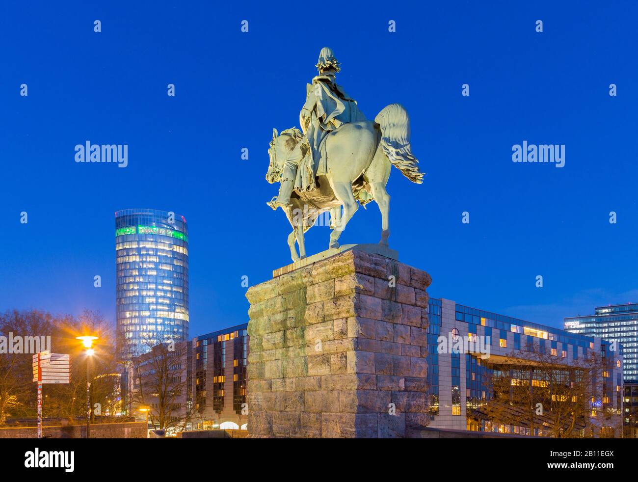 Equestrian Statue Wilhelm I High Resolution Stock Photography and ...