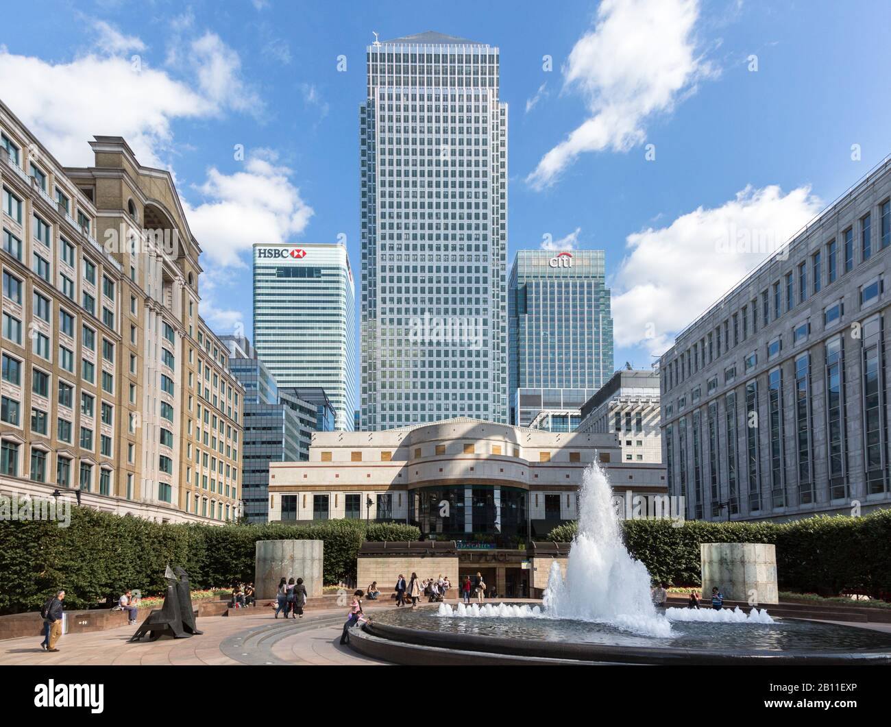Cabot Square Canary Wharf High Resolution Stock Photography and Images ...