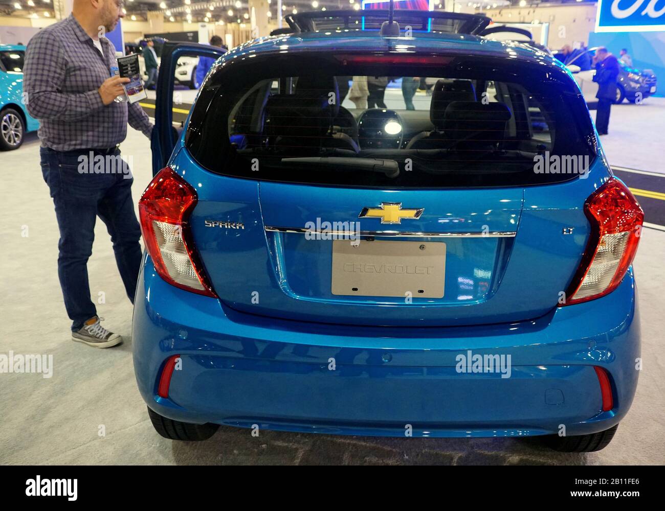 Chevrolet Spark Blue