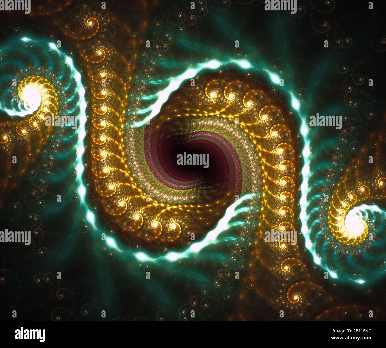 Computer generated fractal artwork illustration Stock Photo - Alamy