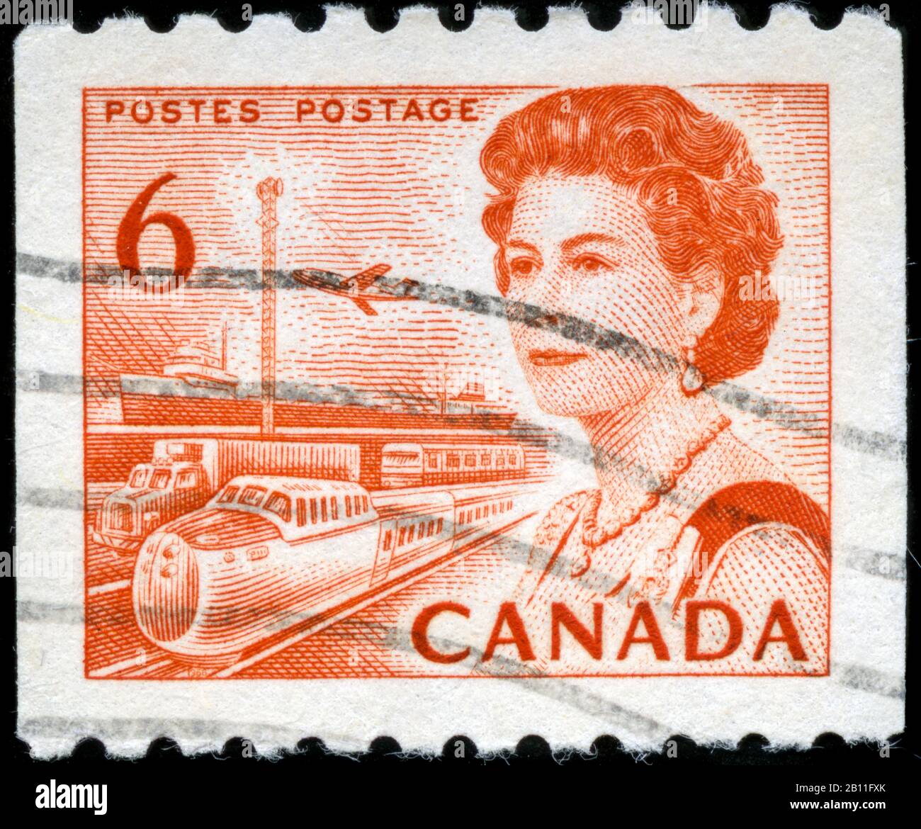 Queen Elizabeth II, transport Stock Photo - Alamy