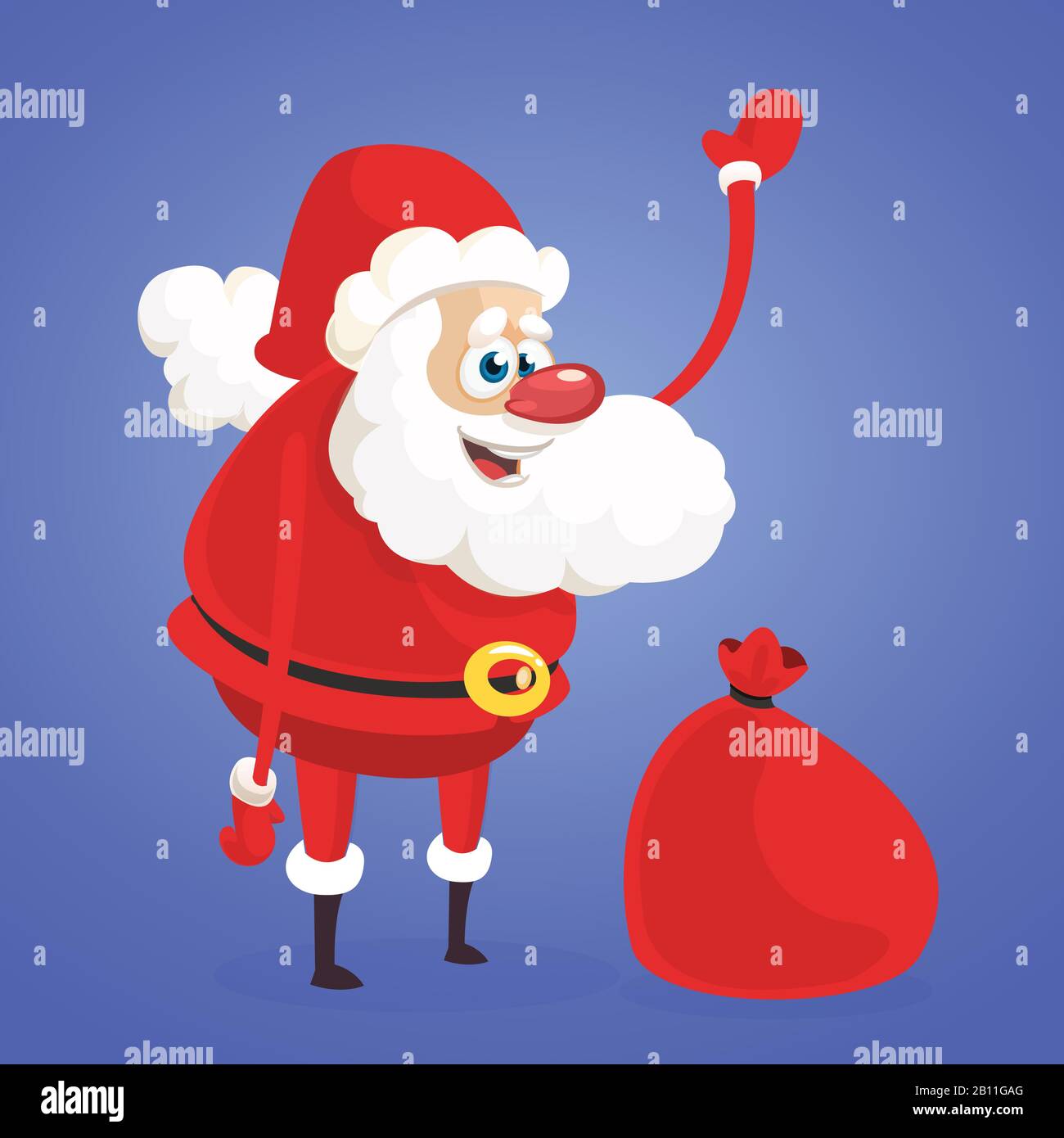 Cheerful children waving costume Stock Vector Images - Alamy