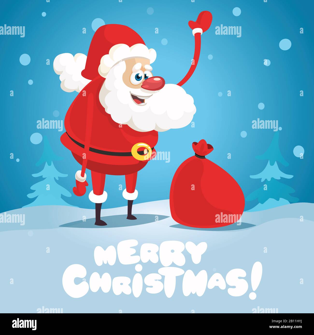 Santa Claus Delivering Gifts High Resolution Stock Photography and Images - Alamy