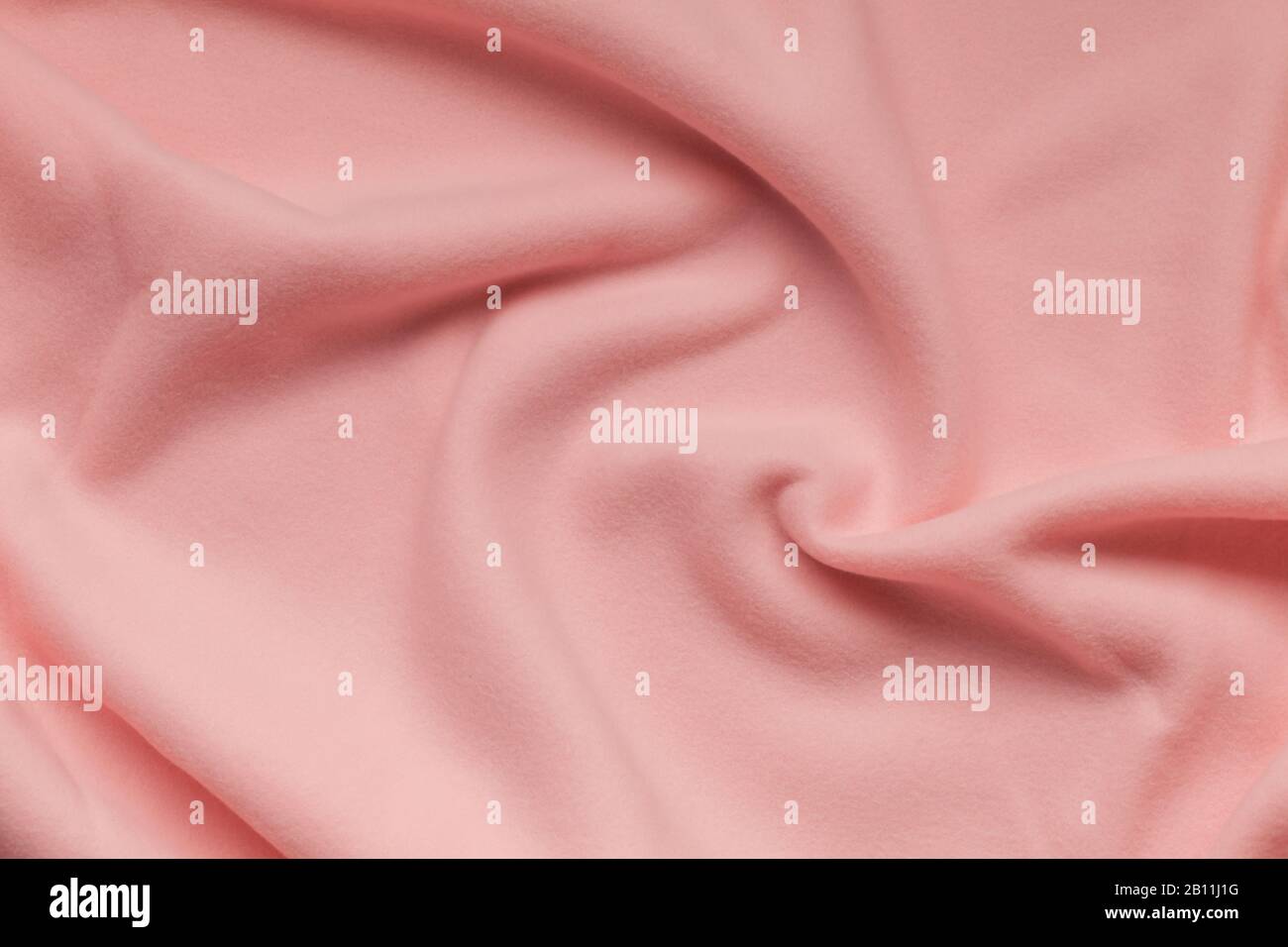 Background texture of pink fleece, soft napped insulating fabric made ...