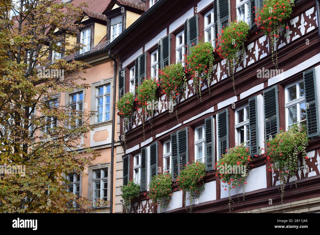 Geranium boxes hi-res stock photography and images - Alamy