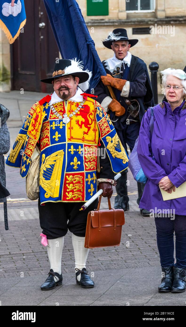 Coleford, Forest of Dean. The Sealed Knot reenactors of the English ...