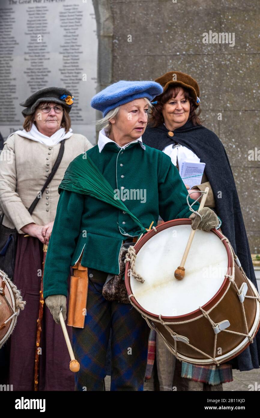 Coleford, Forest of Dean. The Sealed Knot reenactors of the English ...