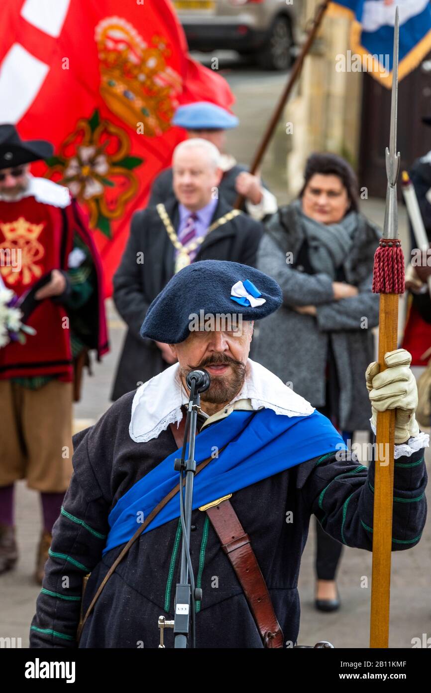 Coleford, Forest of Dean. The Sealed Knot reenactors of the English ...