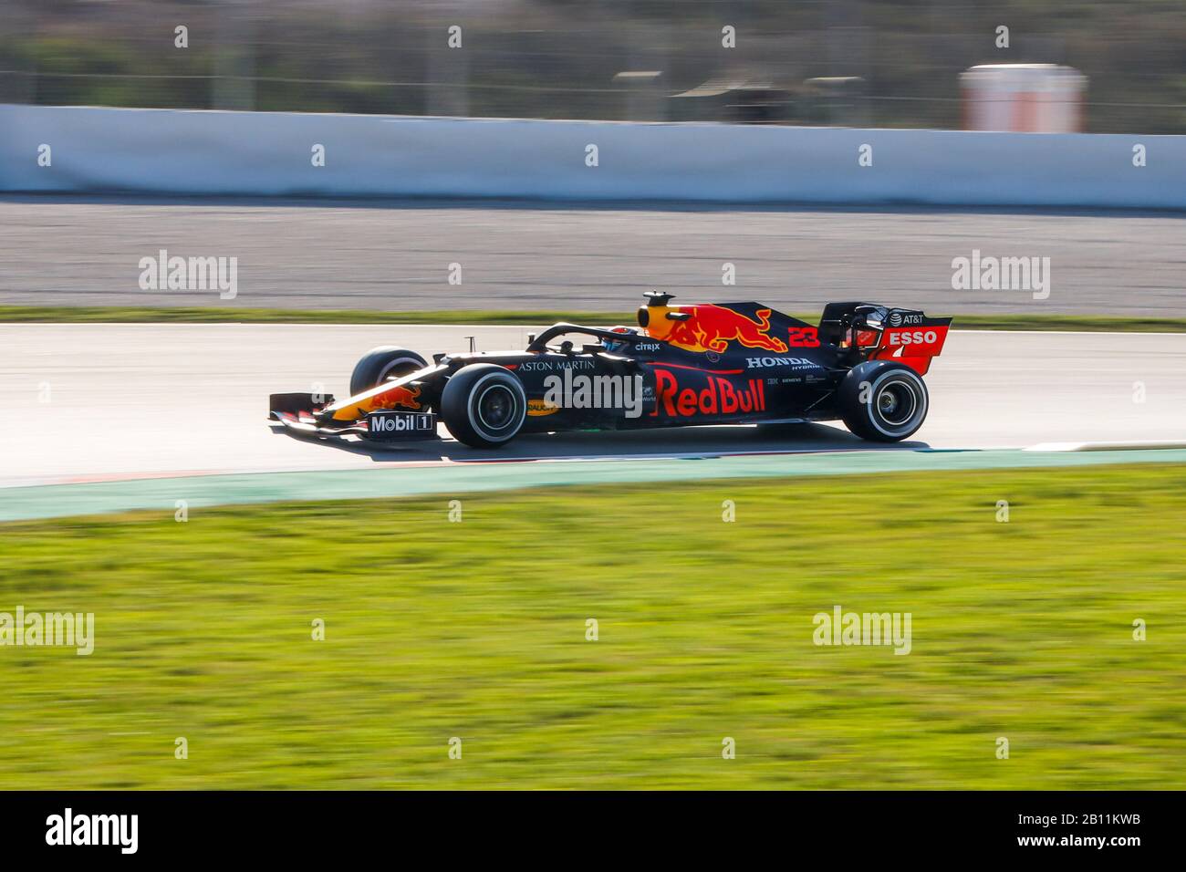 Red bull racing alexander albon hi-res stock photography and images - Alamy