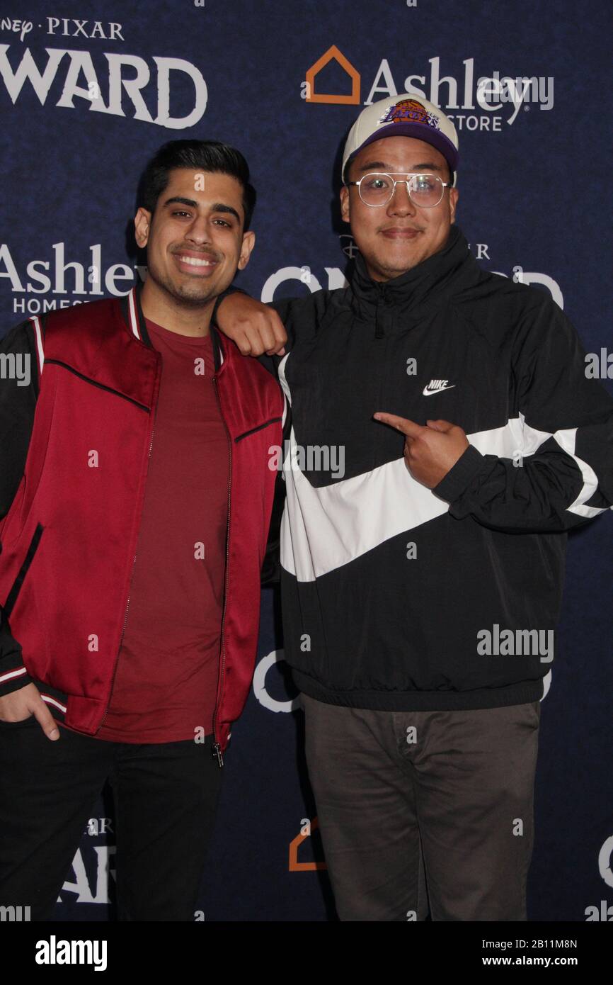 Los Angeles, USA. 18th Feb, 2020. Omar Raja, C.J. Toledano 02/18/2020 ...