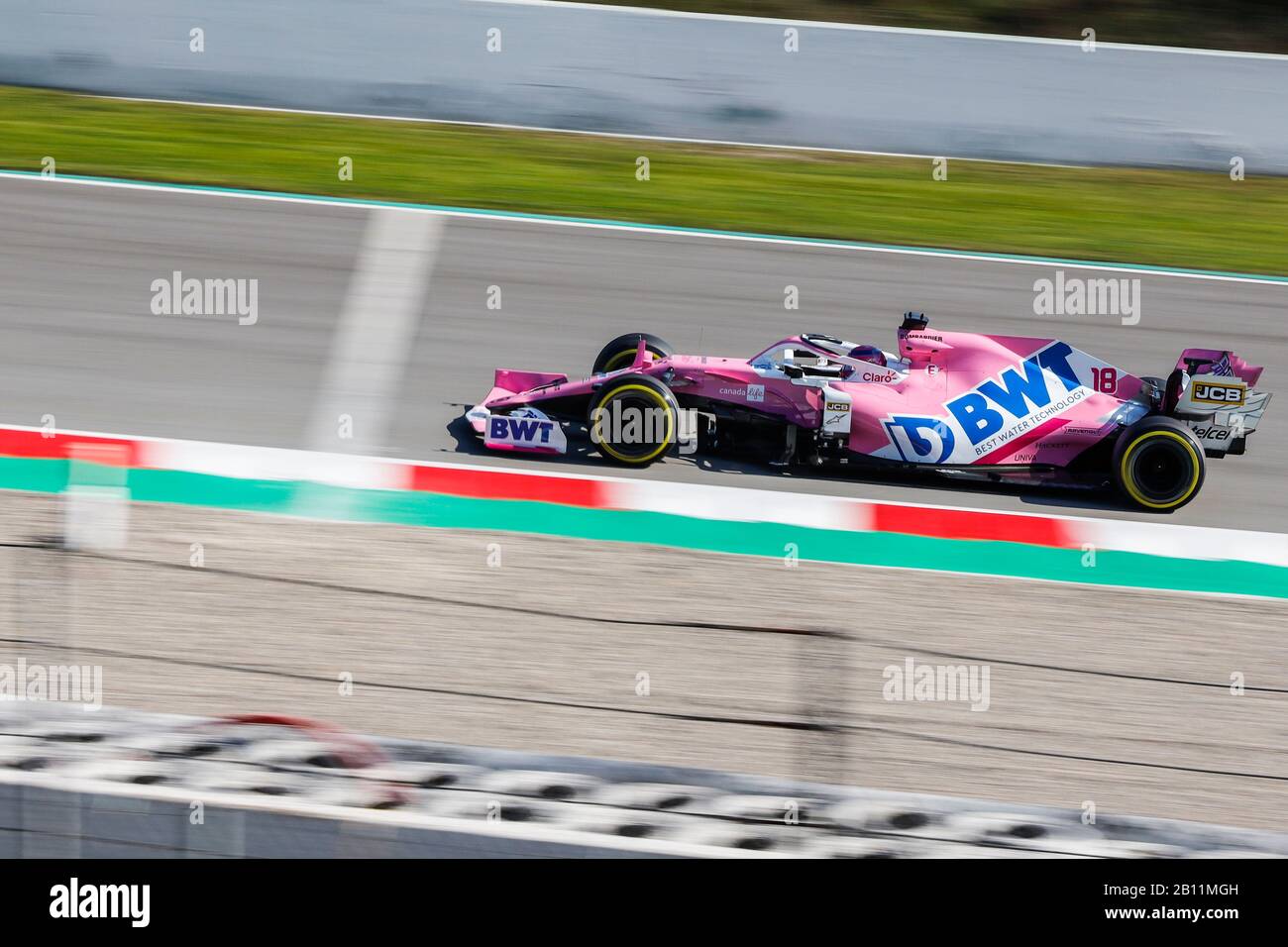 Racing point lance stroll hi-res stock photography and images - Alamy