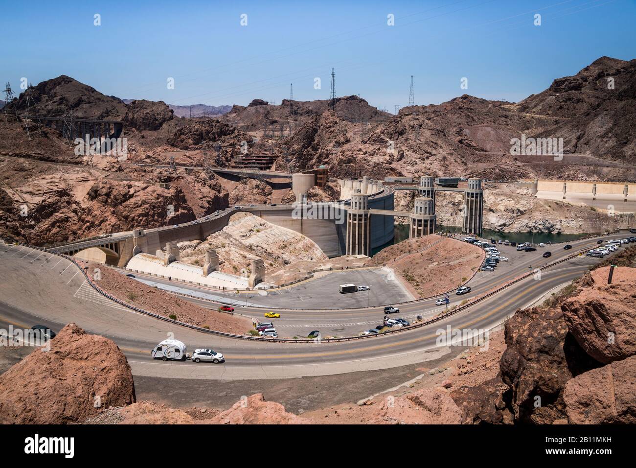 Hoover Dam, Hoover Dam, Arizona, USA Stock Photo - Alamy