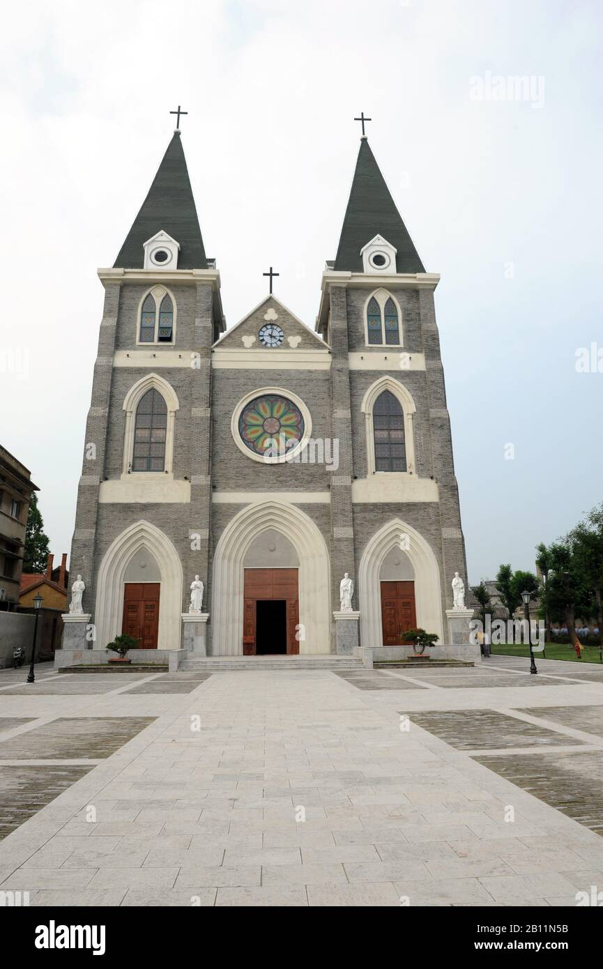 Christian Church of Yaowan Ancient Town, Xuzhou City, Jiangsu Province ...