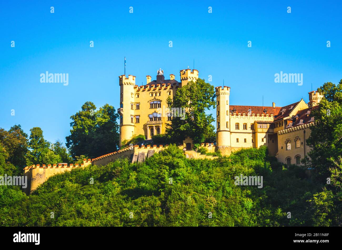 Medieval castle standing hi-res stock photography and images - Alamy