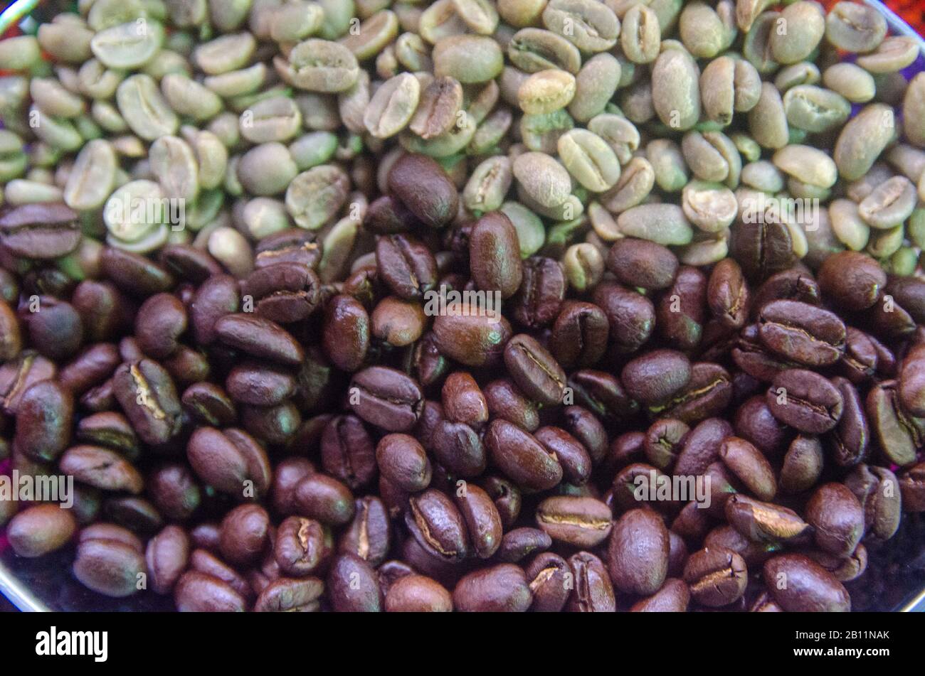 Coffee Beans Natural Stock Photo - Alamy