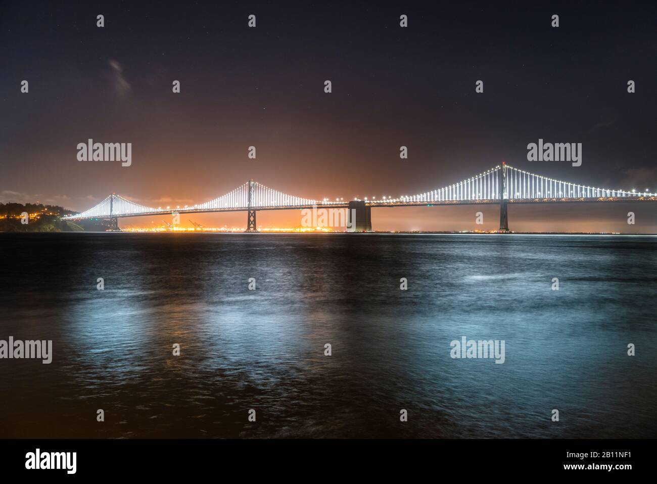 Bay bridge san francisco california hi-res stock photography and images ...