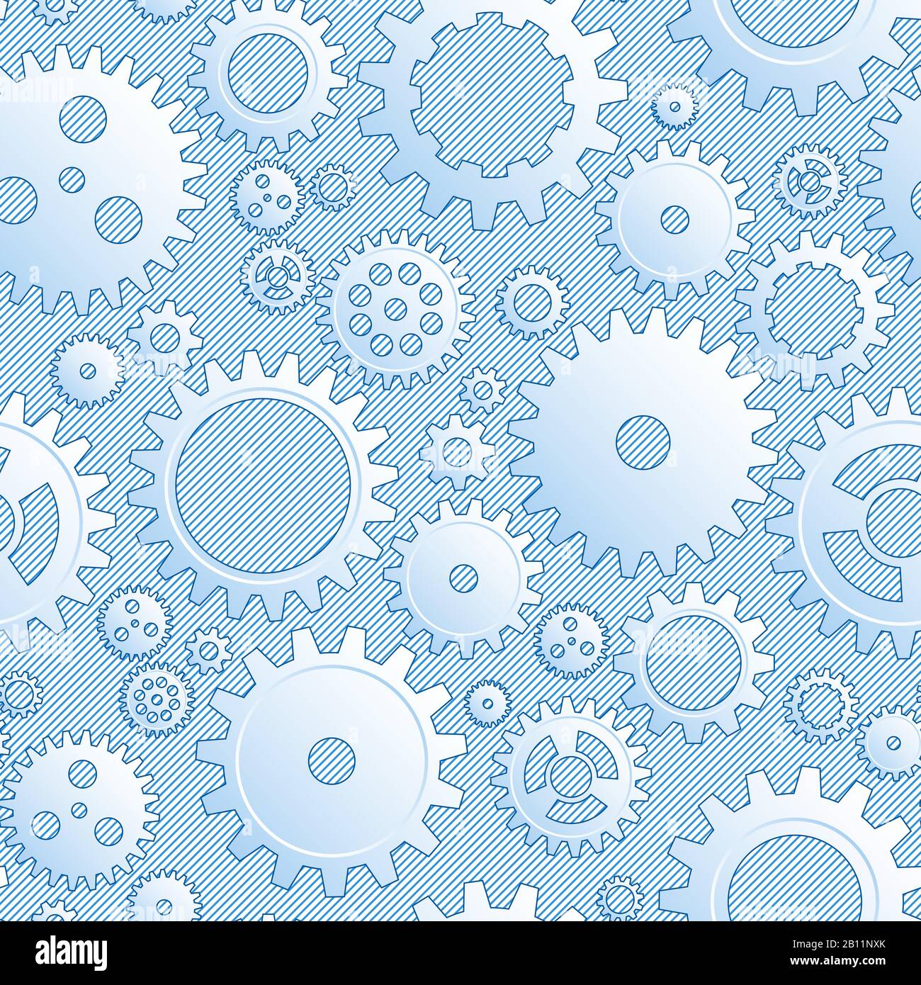 Mechanical drawing with cogs hi-res stock photography and images - Alamy
