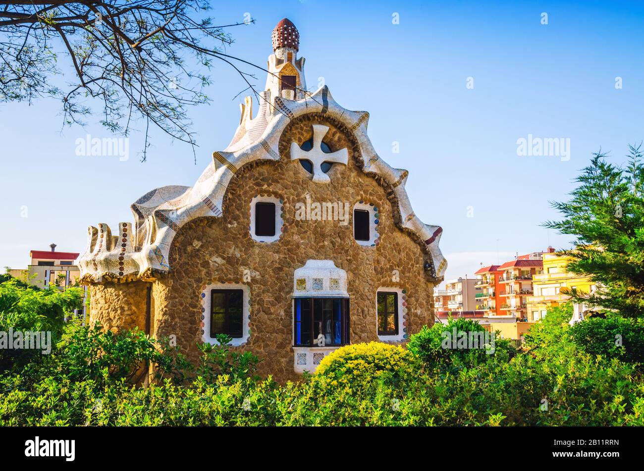 Antonio gaudi house museum hi-res stock photography and images - Alamy