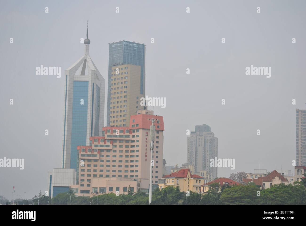 Buildings in Qingdao, China Stock Photo - Alamy
