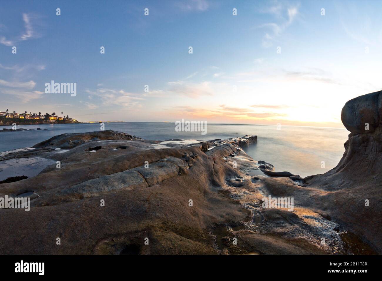 Dusk view of monterey bay hi-res stock photography and images - Alamy