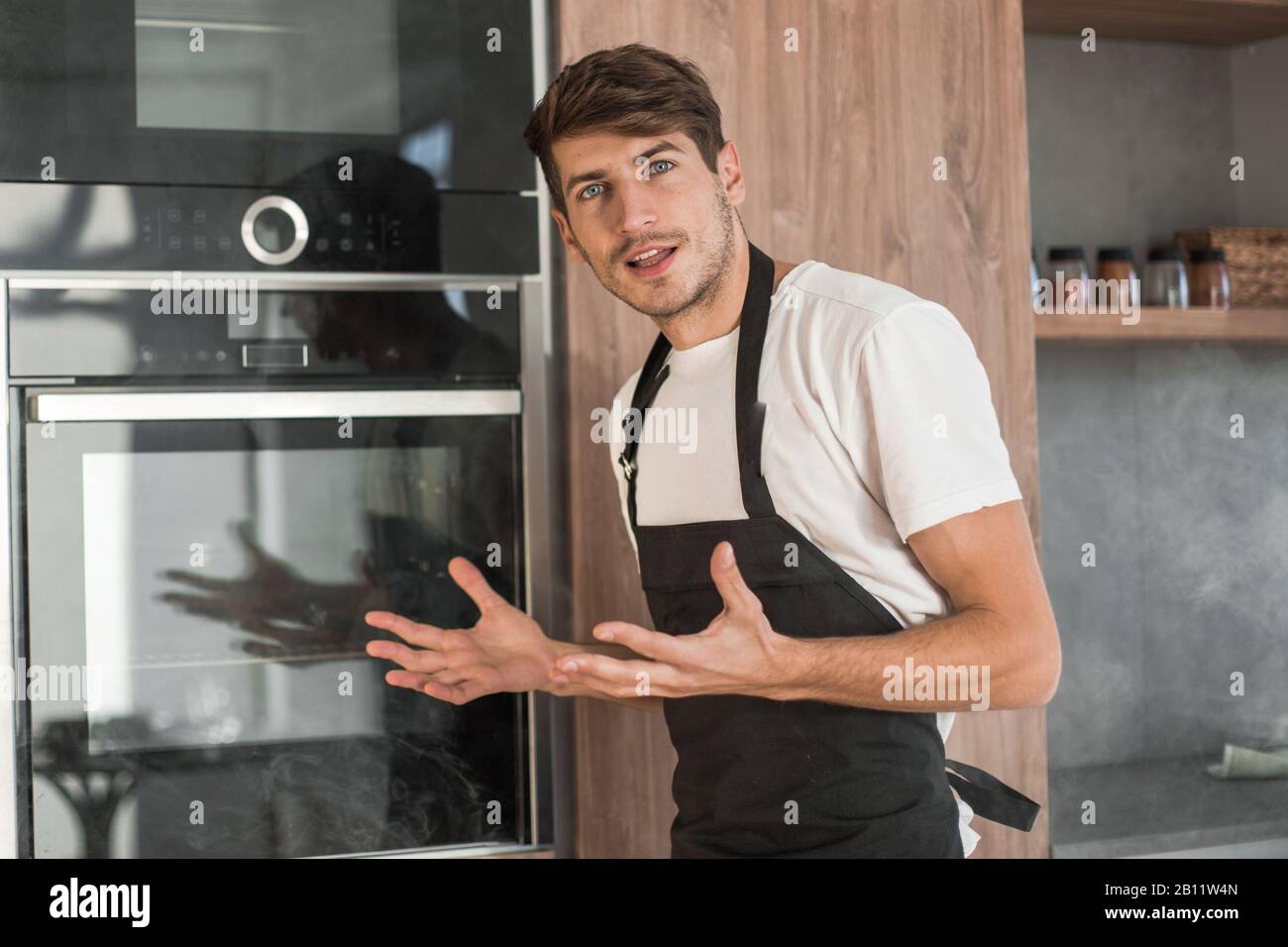 Kitchen malfunction hi-res stock photography and images - Alamy