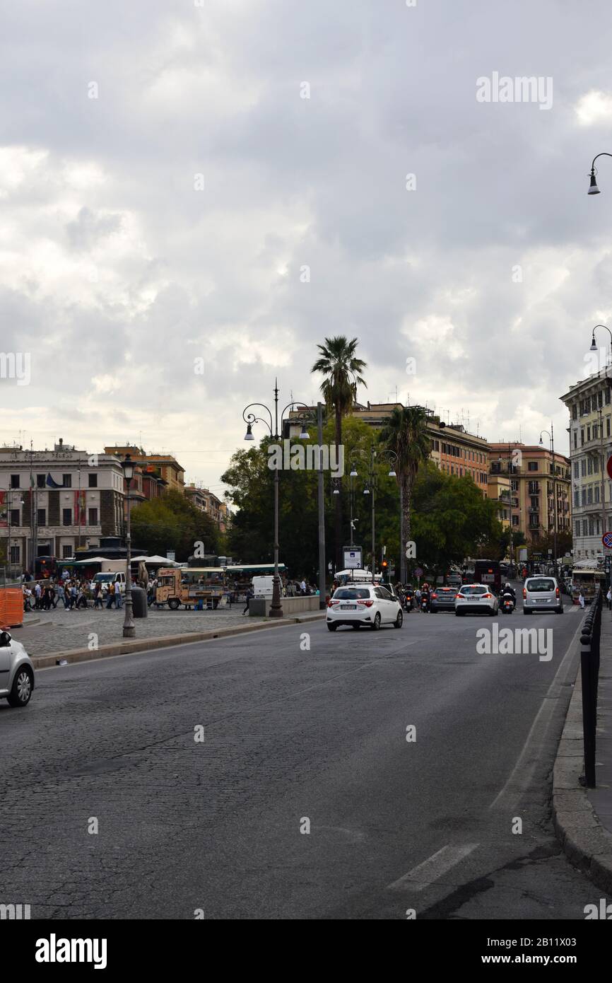 Piazza del Risorgimento in Rome, Italy Stock Photo - Alamy