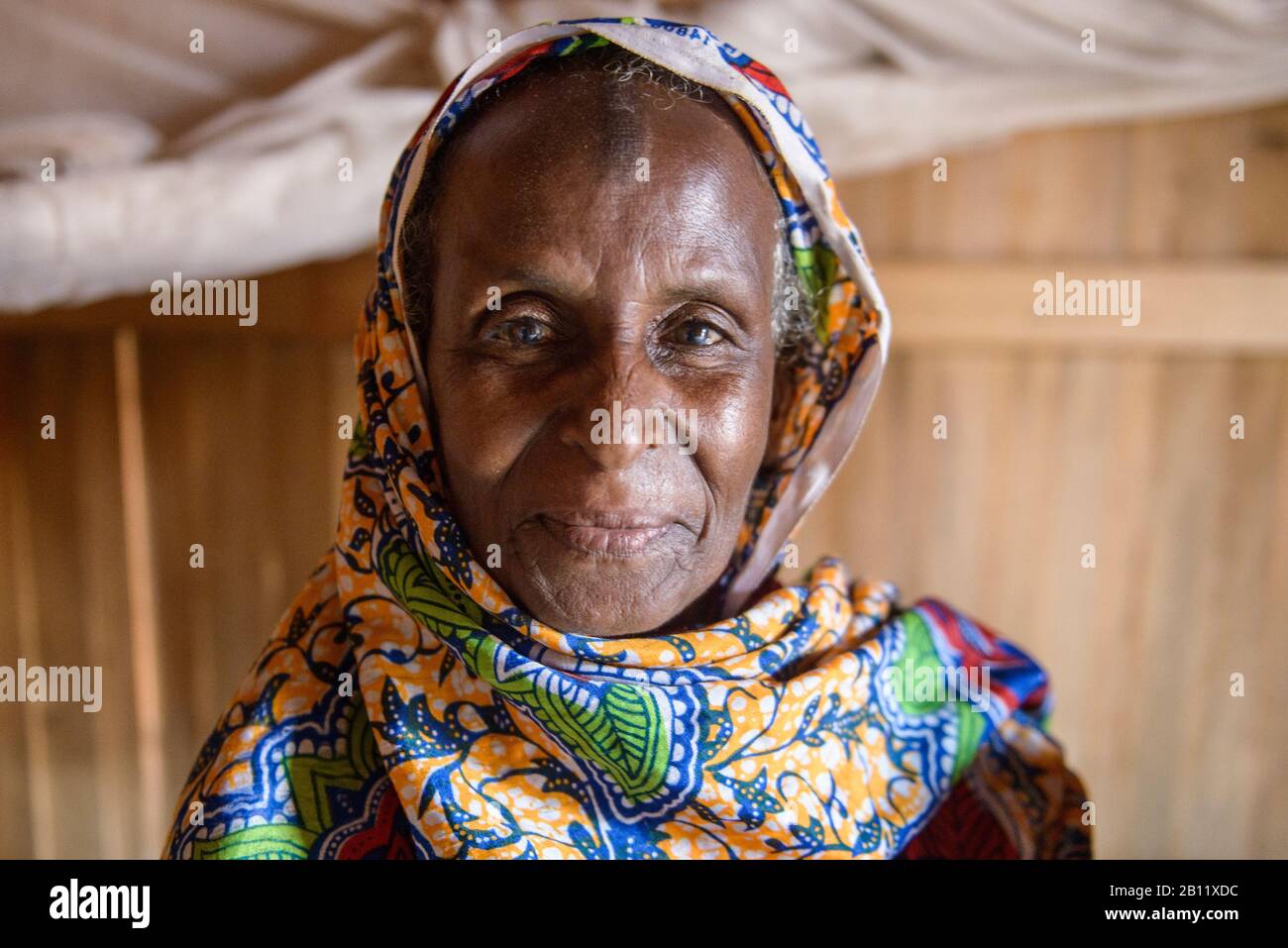 UNHCR refugee camp for the Fulani, civil war refugees from the Central ...